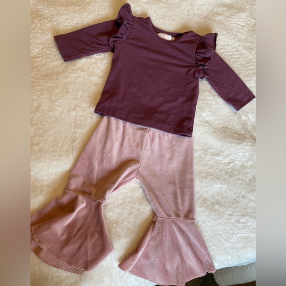 Matching Sets | Baby Girl Bell Bottom Pants | Poshmark